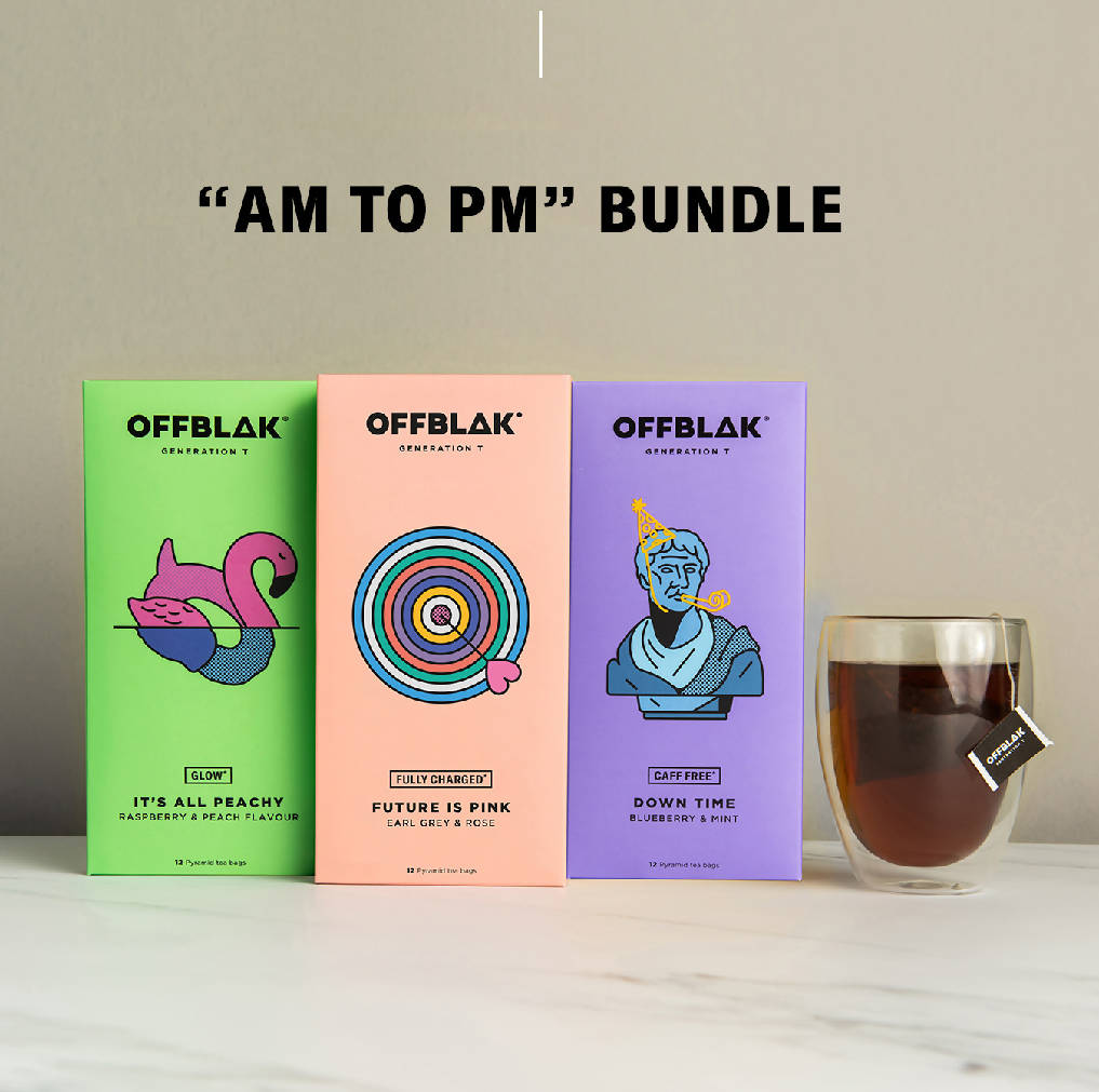 OFFBLAK AM to PM Tea Bundle – EveGrocer