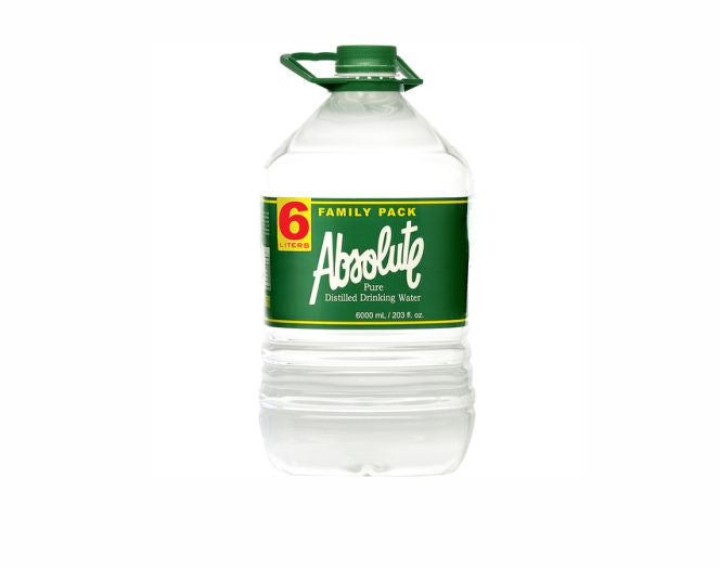 Absolute Drinking Water - 6 liters – EveGrocer