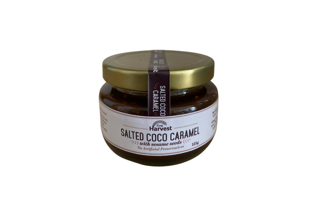 Salted Coco Caramel with Sesame Seeds spread – EveGrocer